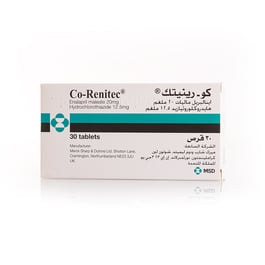 CO-RENITEC 20/12.5MG 30 TABLETS