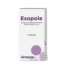 Esopole 40 mg 14 Capsules