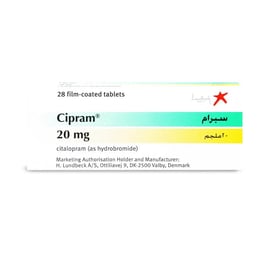 Cipram 20 Mg Tablet