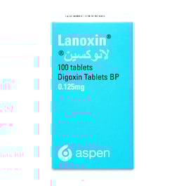 Lanoxin 0.125 Mg 100 Tablets