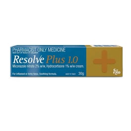 Resolve Plus 1.0 Cream 30 Gm