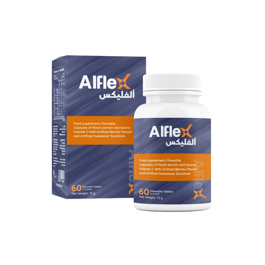 Alflex Glucosamine Chondroitin & MSM 60 Chewable Tablets