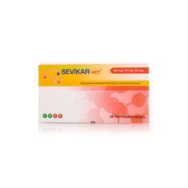 SEVIKAR HCT 40/10/25 MG 28 TABLETS