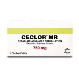 Ceclor-Mr 750 mg 10 Tablets