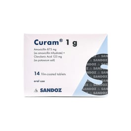 Curam 1gm 14Tablets