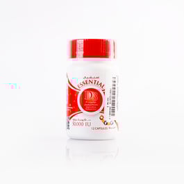 ESSENTIAL D3 50000IU 12 CAPSULES