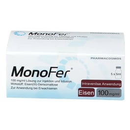 Monofer 100Mg/Ml 5Ml 5Vial